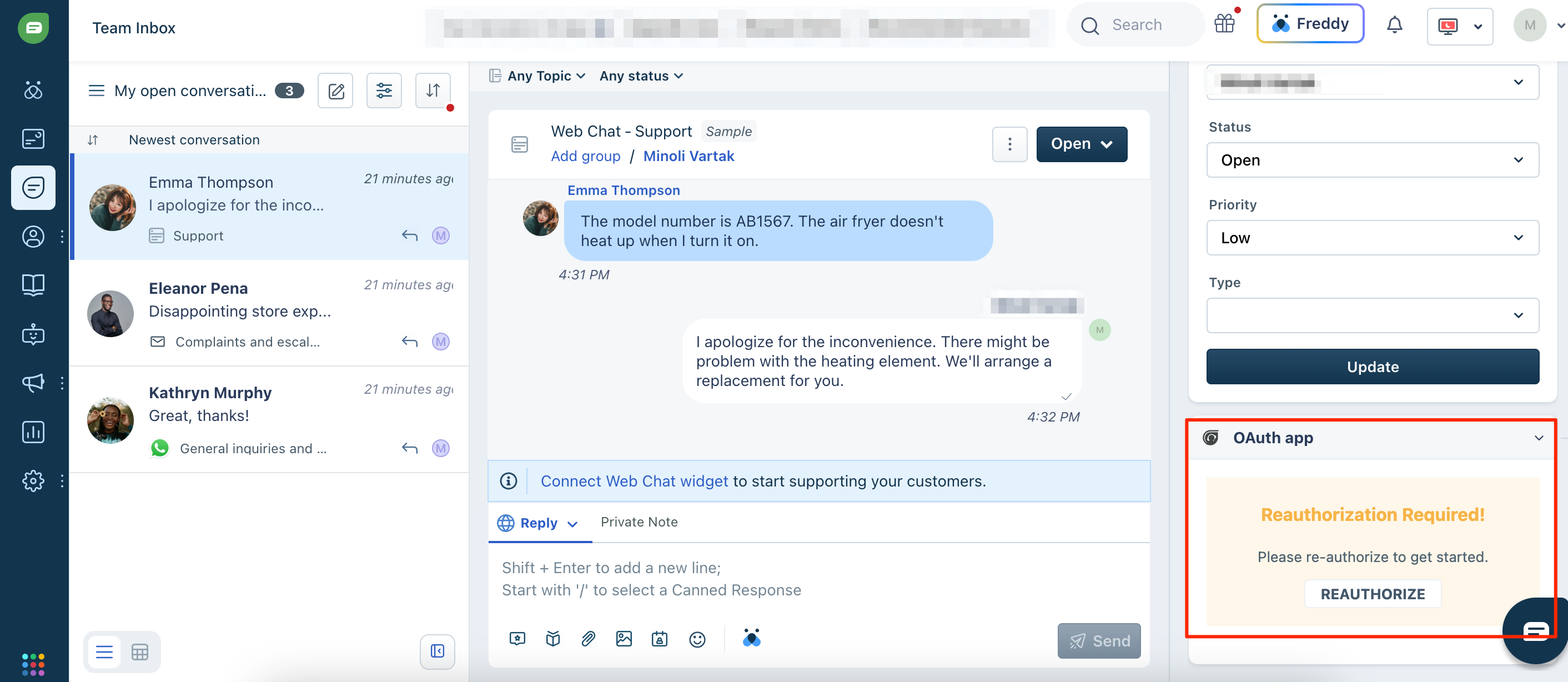 Freshworks Developer Docs App User Journey Install And Use An Oauth App